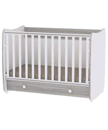 Lorelli Bertoni krevetac za bebe 2 u 1 Dream White Artwood