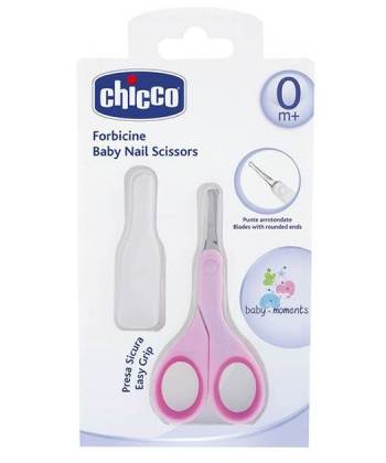 Chicco makazice za bebe roze 0 meseci +