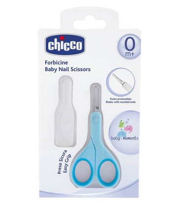 Chicco makazice za bebe plave 0 meseci +