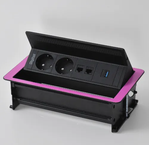 Stona ugradna kutija – FlipUP pink G – push