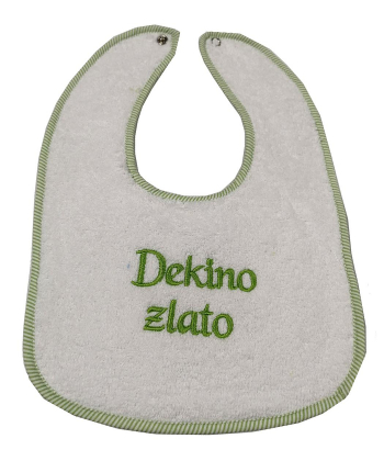 Deksi portikla za bebe Dekino zlato zelena