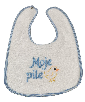 Deksi portikla za bebe Moje pile - Plava