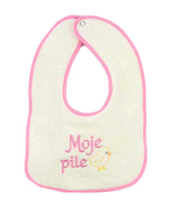 Deksi portikla za bebe Moje pile - Roze