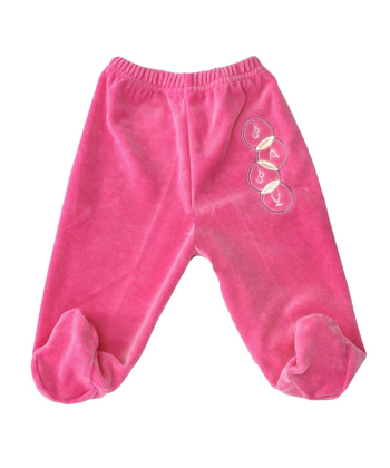 Radović De Plišane pantalone za bebe Roze Vel. 56-62 - 1913-6