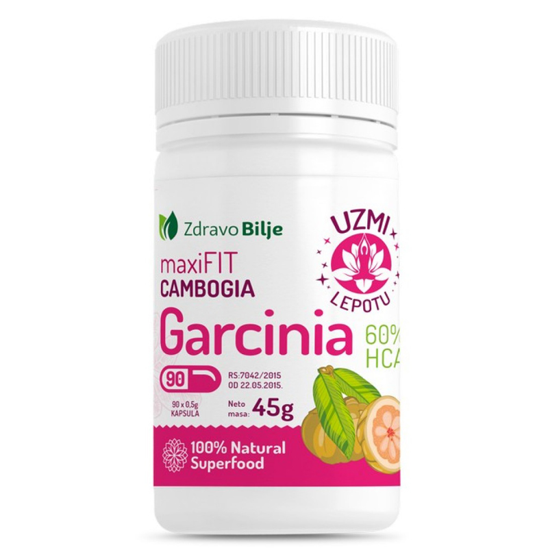 GARCINIA CAMBOGIA
90kaps