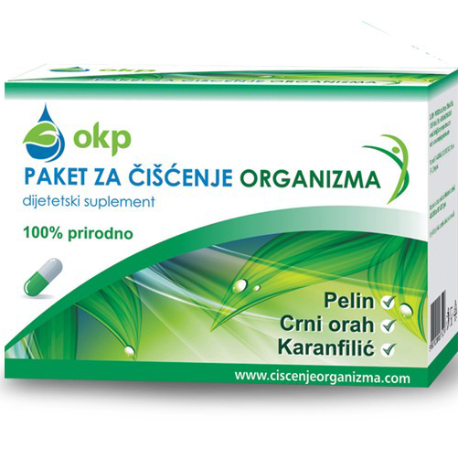 PAKET ZA ČIŠĆENjE
ORGANIZMA OKP