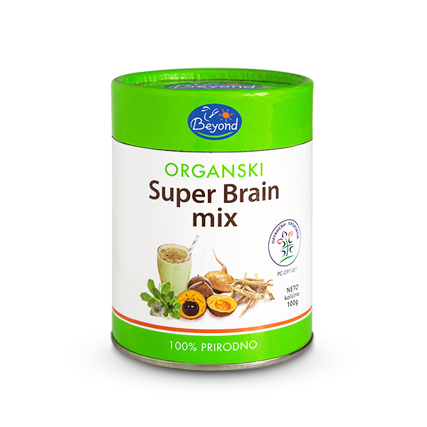 SUPER BRAIN MIX
100g ORGANSKI