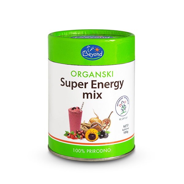 SUPER ENERGY MIX
100g ORGANSKI