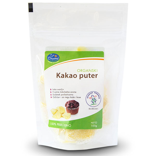 KAKAO PUTER
ORGANSKI 100g