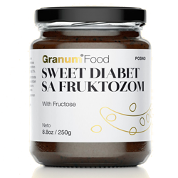 SWEET DIABET
SA FRUKTOZOM 250g