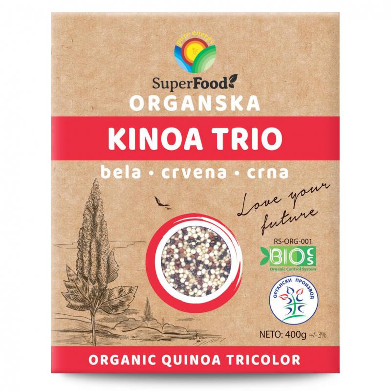 KINOA TRIO
ORGANSKA 400g