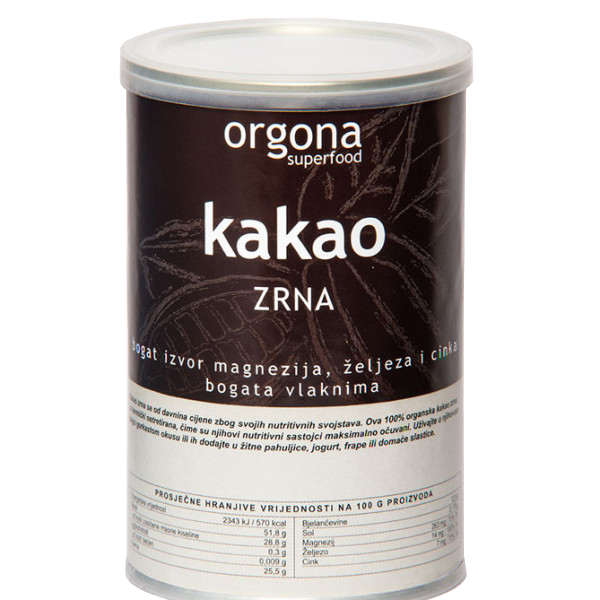 KAKAO ZRNO
ORGONA 200g