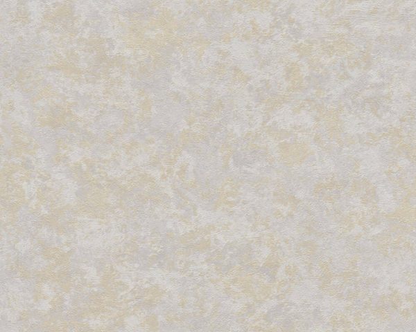 Livingwalls Wallpaper «Uni, Beige, Grey» 379023