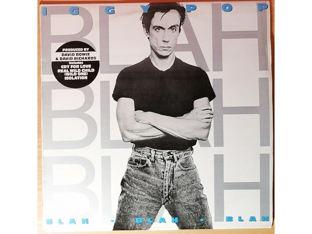 LP IGGY POP - Blah-Blah-Blah (1987)