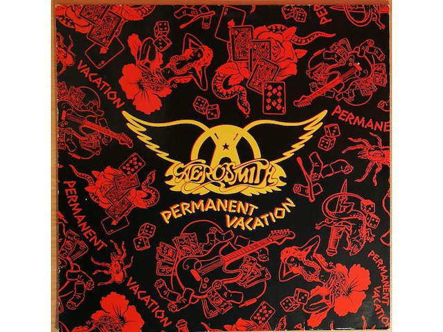 LP AEROSMITH - Permanent Vacation (1987) Germany VG+/NM