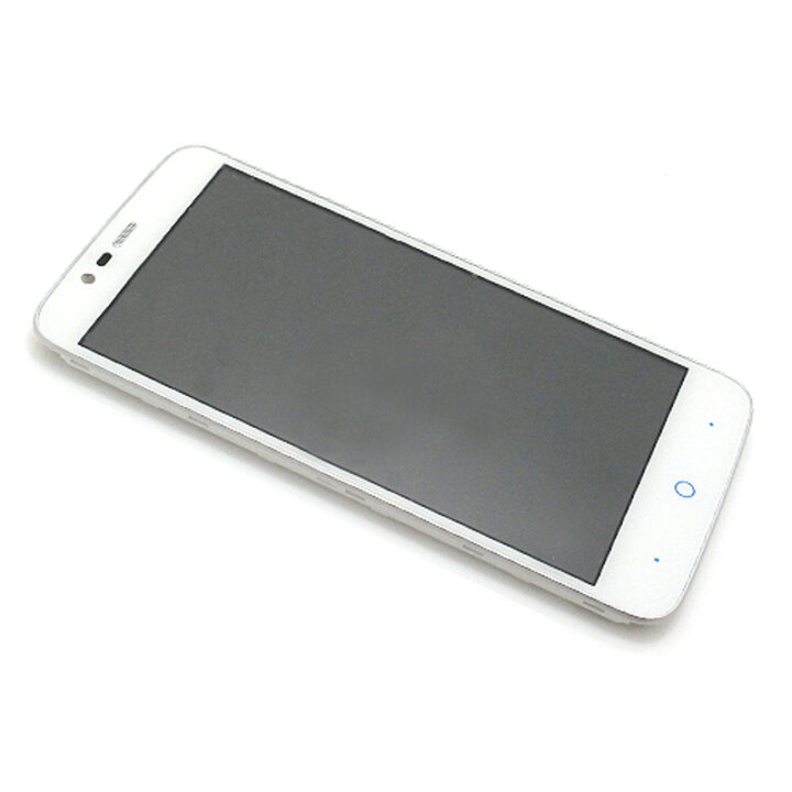 LCD Za ZTE Blade A310 + Touchscreen + Frame White