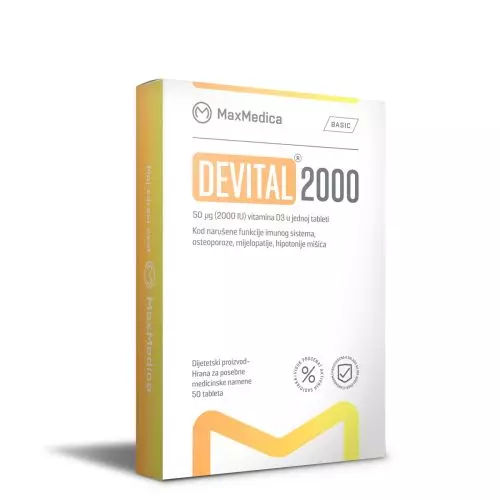 MaxMedica Devital 2000 50 tableta