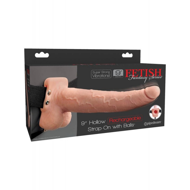 Fetish Fantasy 9" Hollow Rechargeable PIPE339221 / 7157
