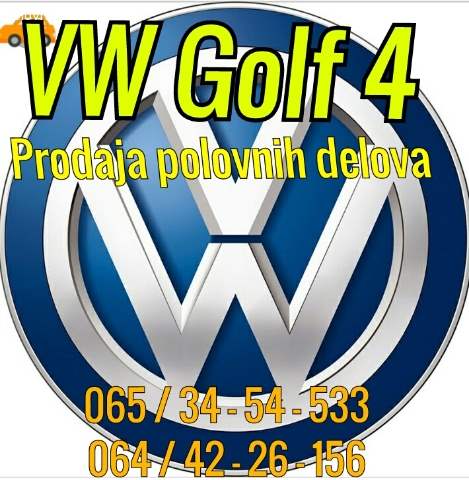 Prodaja delova vw golf 4