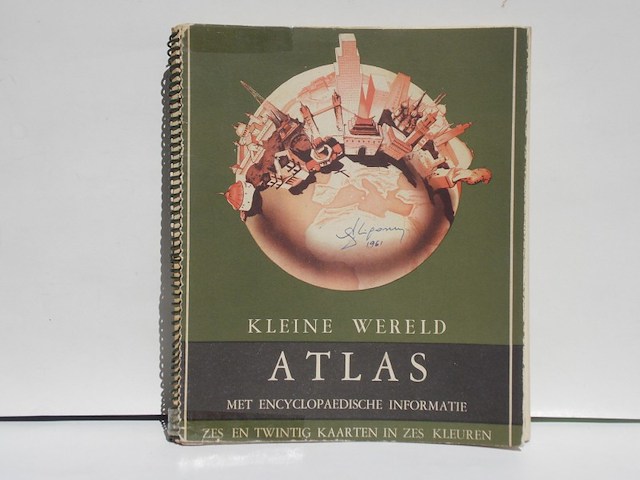 Atlas Kleine Wereld met encyclopaedische informatie