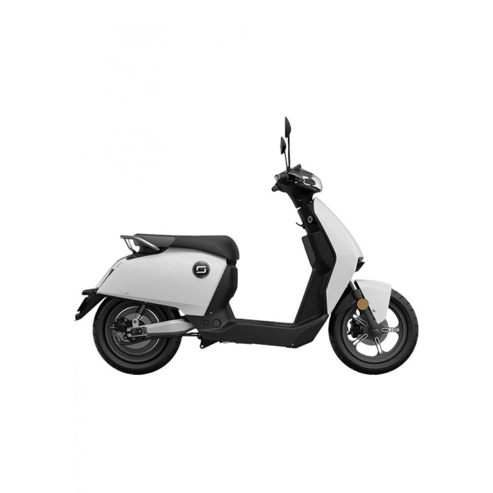 Super Soco CUX Electric Motorcycle White