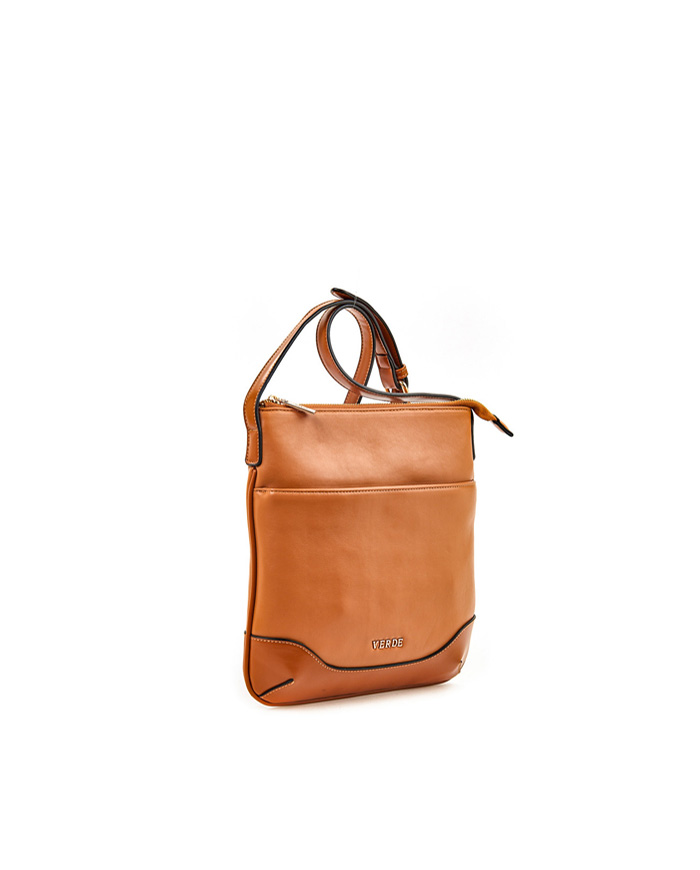 TORBA SMALL VERTICAL CAMEL BROWN Verde