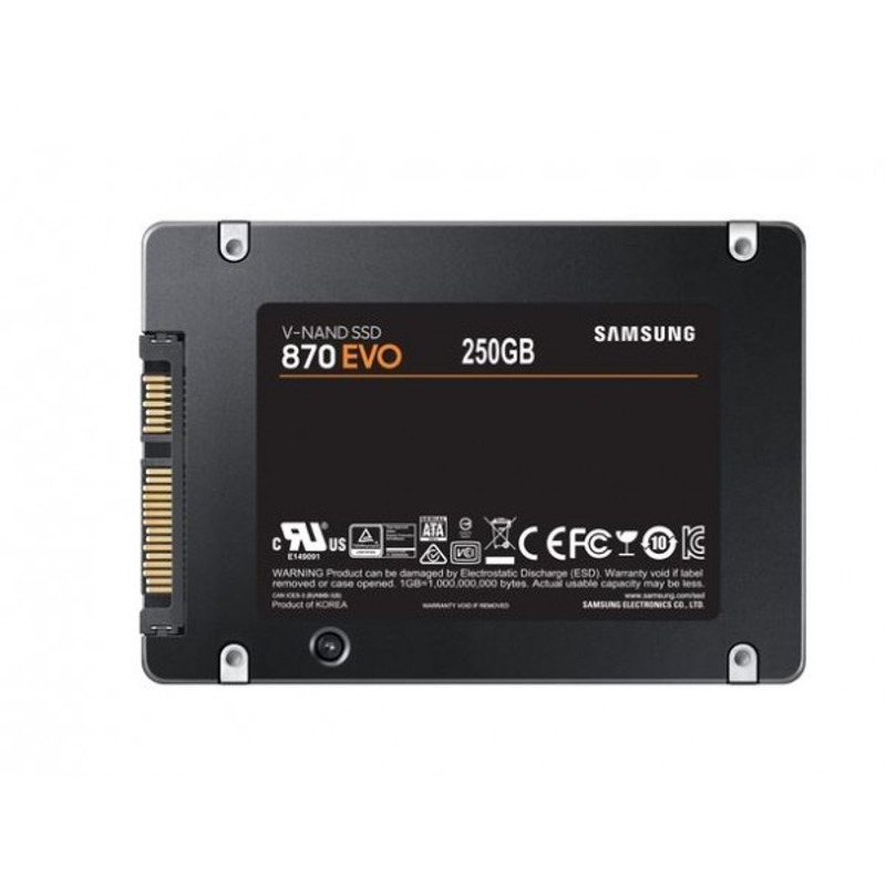 SSD 2.5″ SATA Samsung 870 EVO 250GB, 560/530MBs MZ-77E250B