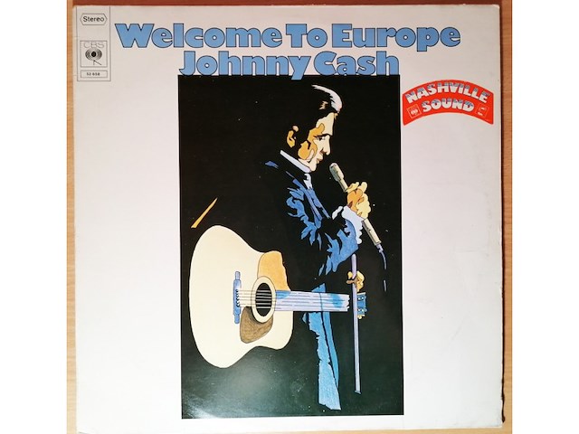 LP JOHNNY CASH - Welcome To Europe (1975) odlična