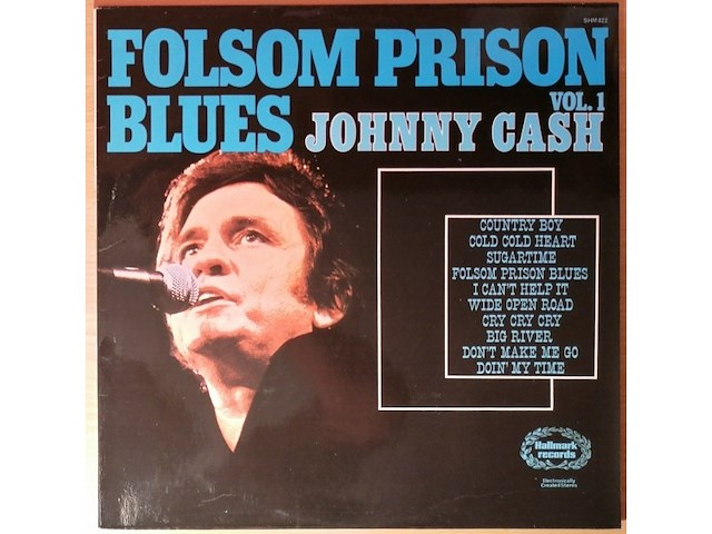 LP JOHNNY CASH - Folsom Prison Blues Vol. 1 (1973) NOVA