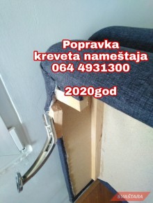 Popravka kreveta,namestaja.