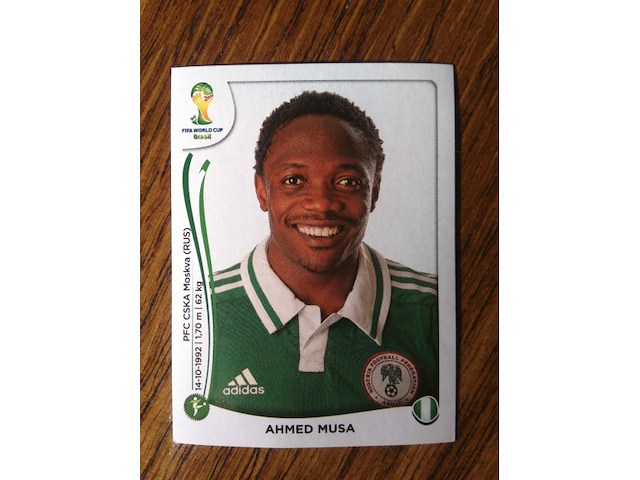 Panini FIFA 2014 Brazil sličica broj 484