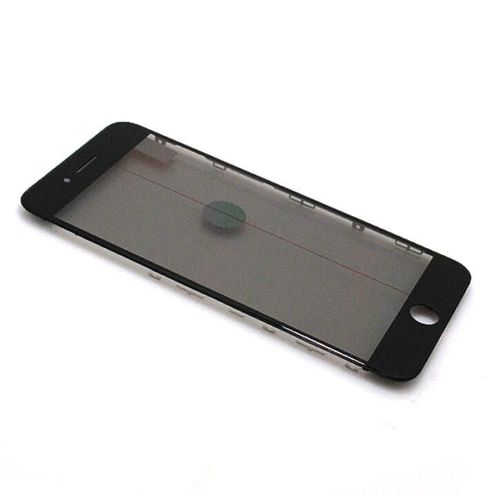 Staklo Touch Screen-A Za Iphone 8 Plus Sa Frejmom + Oca I Polaroid Black ORG
