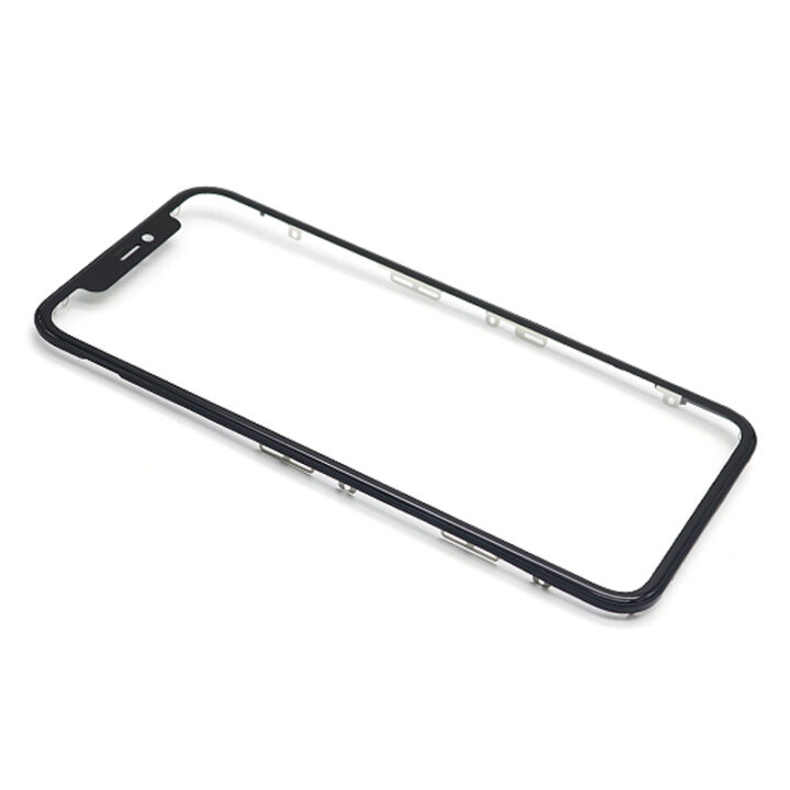 Staklo Touch Screen-A Za Iphone 11 + Frame + OCA Stiker Black