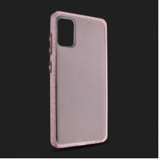 Futrola Crystal Cut za Samsung A415F Galaxy A41 roze