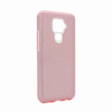 Futrola Crystal Dust za Huawei Mate 30 Lite/Nova 5i Pro roze