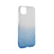 Futrola Double Crystal Dust za Huawei Y5p/Honor 9S plavo srebrna