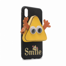 Futrola Smile za iPhone XS Max crna
