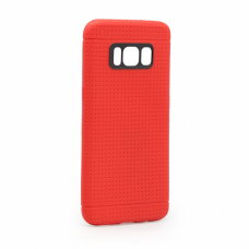 Futrola Polka dots za Samsung G955 Galaxy S8 Plus crvena