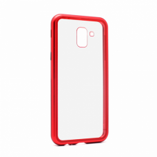 Futrola Magnetic za Samsung J600F Galaxy J6 2018 (EU) crvena