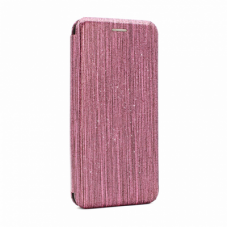 Futrola Flip Crystal za Huawei P40 pink