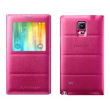 Futrola View cover za Samsung N910 Note 4 pink