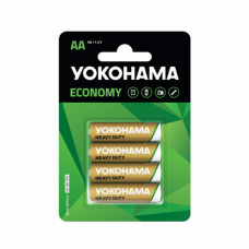 Baterija cink Yokohama 1.5V AA R6 Economy BL4