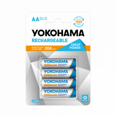 Baterija nikl MH Yokohama 1.2V AA 2050mAh BL4 (punjiva)