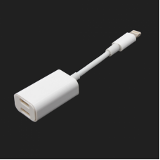 Adapter za slusalice i punjenje IP-8 iPhone lightning beli