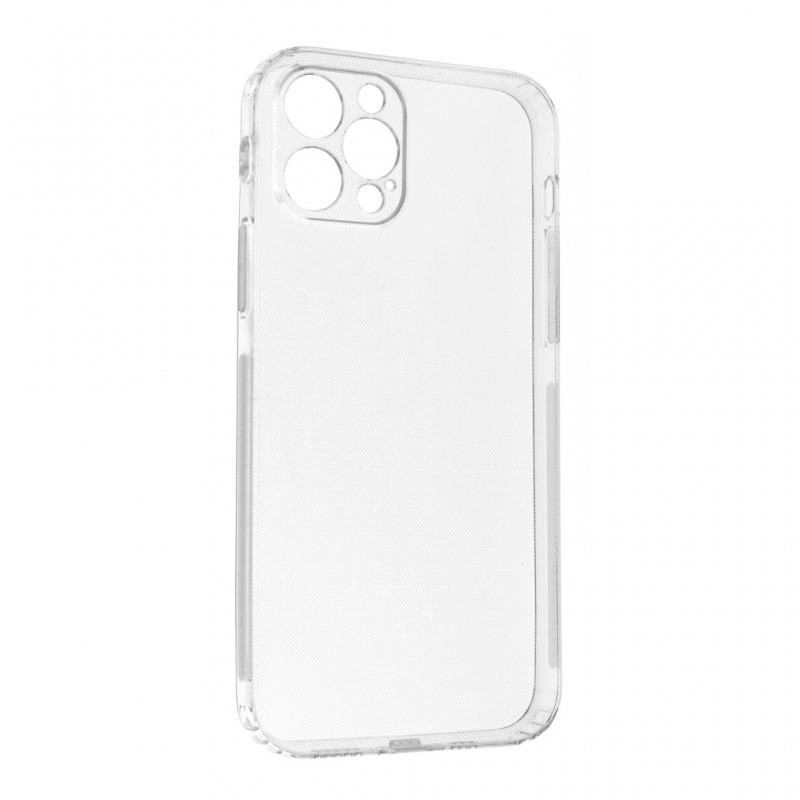 Maskica silikonska Ultra Thin with pluggy za iPhone 12 Pro 6.1 transparent