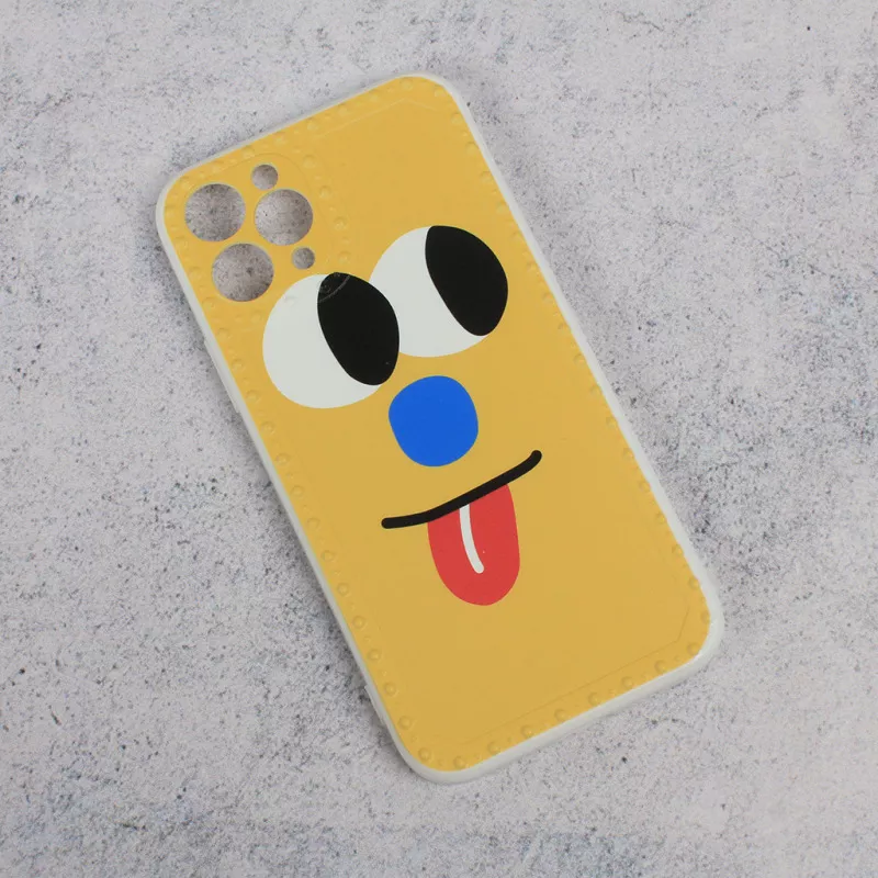 Maskica Smile face za iPhone 11 Pro 5.8 zuta