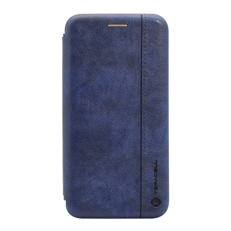 Maskica Teracell Leather za Xiaomi Redmi 8A plava