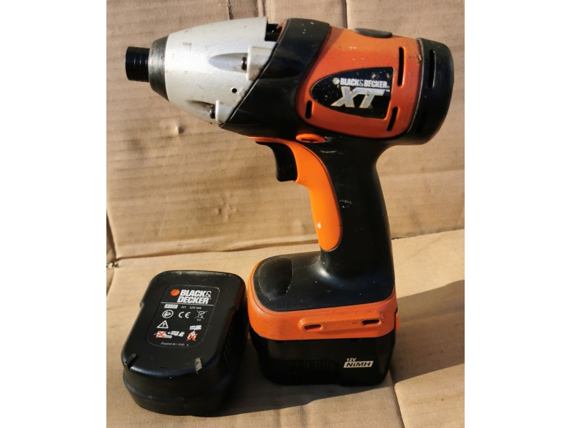 BLACK&DECKER XTC12I AKU ODVIJAC