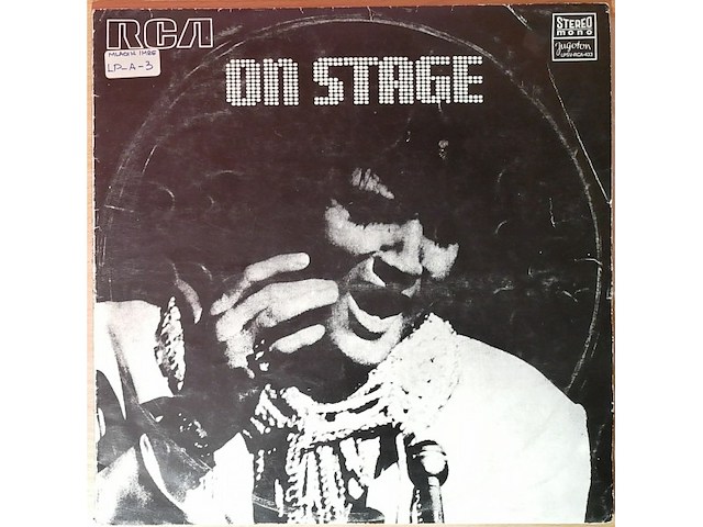 LP ELVIS - On Stage (1971) Jugoton, VG-