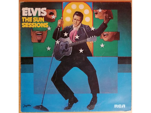 LP ELVIS - The Sun Sessions (1979) 4. pressing, VG